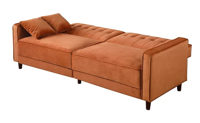 S350 COZY RUST - SOFA BED & LOVESEAT BED LIVING ROOM SET – Serra Furniture