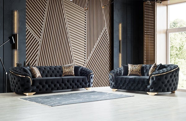 Black and purple sofa store